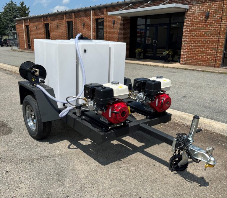 Custom Pressure Washing Trailer | Pressure Works